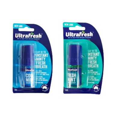Ultrafresh Breath Spray (Fresh Mint/ Cool Mint) 12 ML | Shopee Malaysia