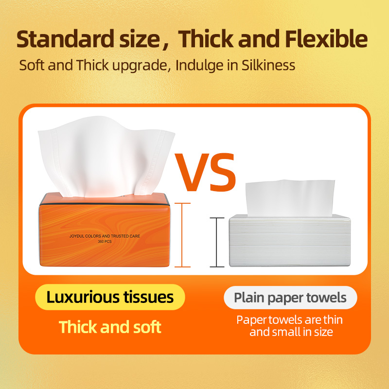 [20 PACKS]Botare Air-Cushion Tissue Paper 4-ply Facial Tissues Soft ...