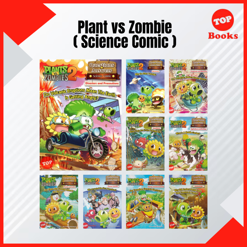 [TOPBOOKS Apple Comic] Plants vs Zombies/ Plants vs Zombies 2 Science ...