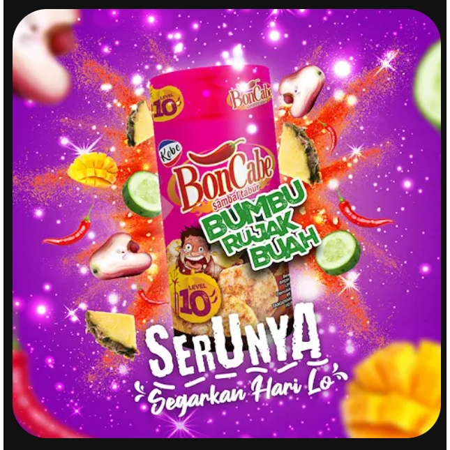 Boncabe BonChili Created By Kobe Spicy Chilli Sprinkle (Sambal Tabur ...