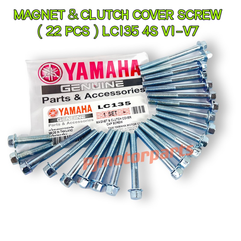 LC135-4S V1 V2 V3 V4 V5 V6 V7 LC4S ( 22 PCS ) SCREW MAGNET & CLUTCH ...