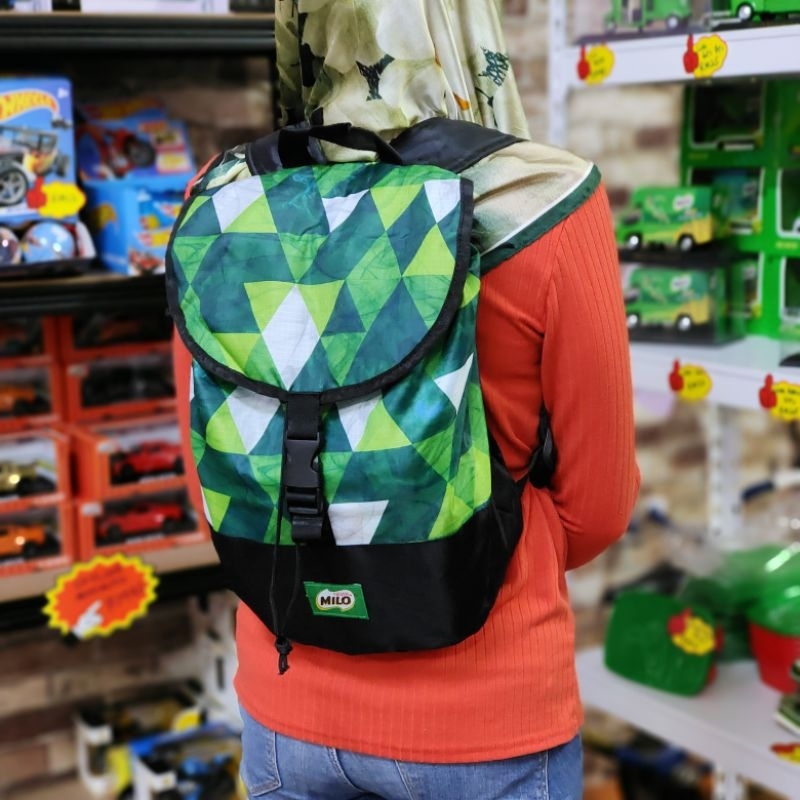 MILO BACKPACK BAG ORIGINAL FROM NESTLE MERCHANDISE | Shopee Malaysia