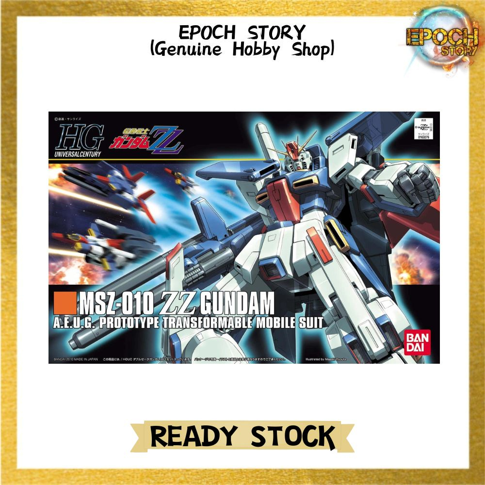 HGUC 1/144 ZZ GUNDAM MSZ-010 | Shopee Malaysia