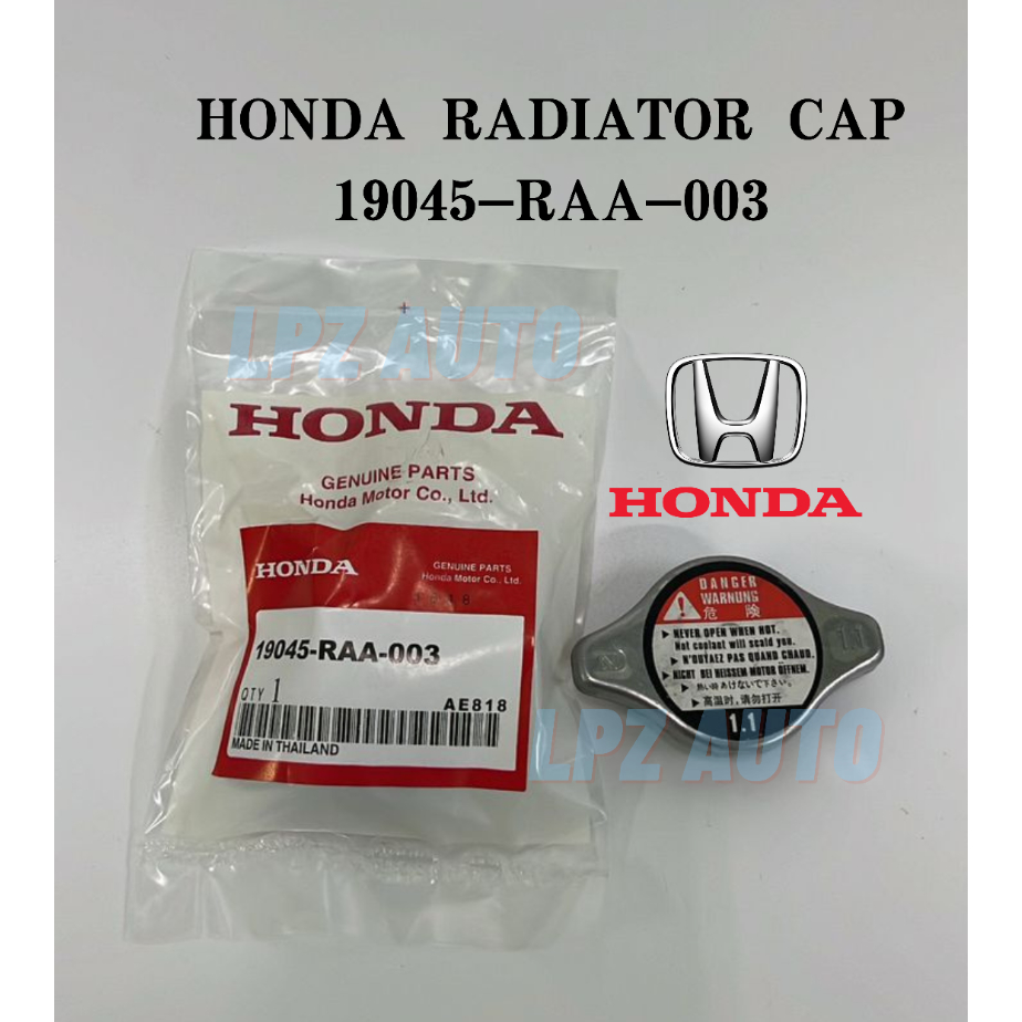 Honda Accord/City/Civic/CRV/HRV/JAZZ/ODYSSEY TEN10 Radiator Cap 19045 ...