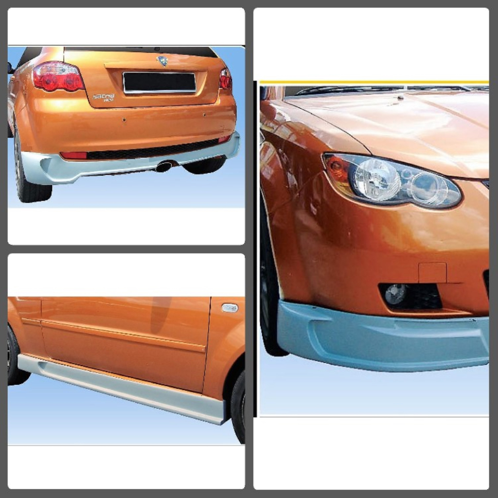 Proton Satria Neo Skirting Body Kit PU Ready Stock | Shopee Malaysia
