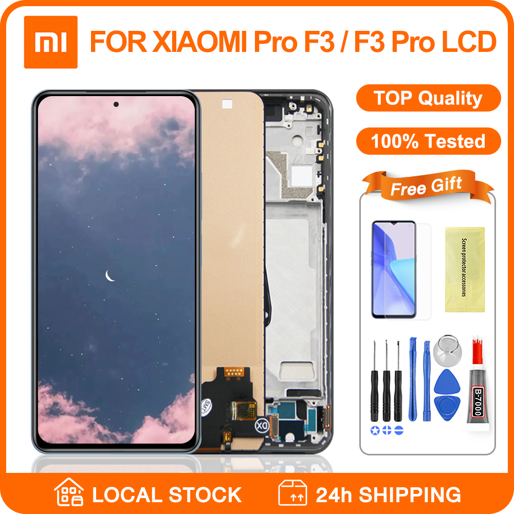 TFT With Frame For POCO F3/F3 PRO/REDMI K40/K40 PRO/K40 PRO PLUS/MI 11i ...