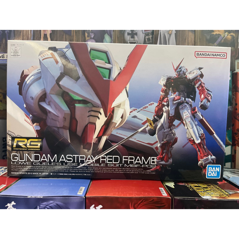 BANDAI RG 1/144 MBF-P02 Gundam Astray Red Frame (RG) (Gundam Model Kits) | Shopee Malaysia
