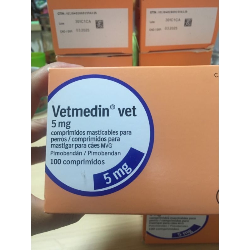 Vetmedin 5mg (100 tablets per box) imported from Spain. | Shopee Malaysia