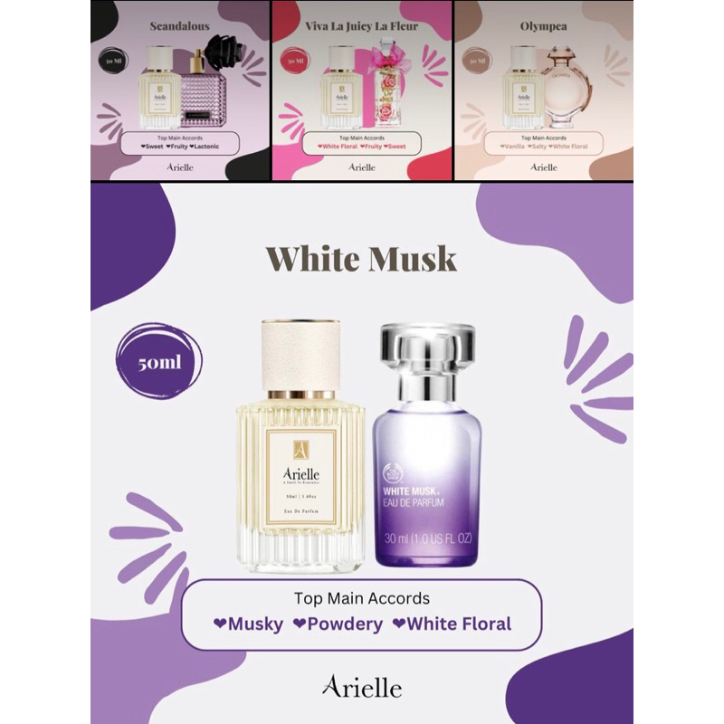 50ml Arielle Fragrance (Female) | Shopee Malaysia