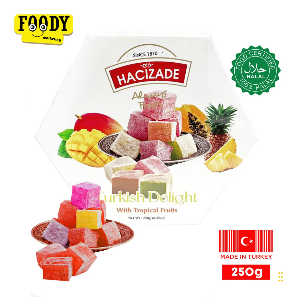 Turkish Delights Lokum Sedap Manisan Dari Turki | Turkish Sweet - 250g ...