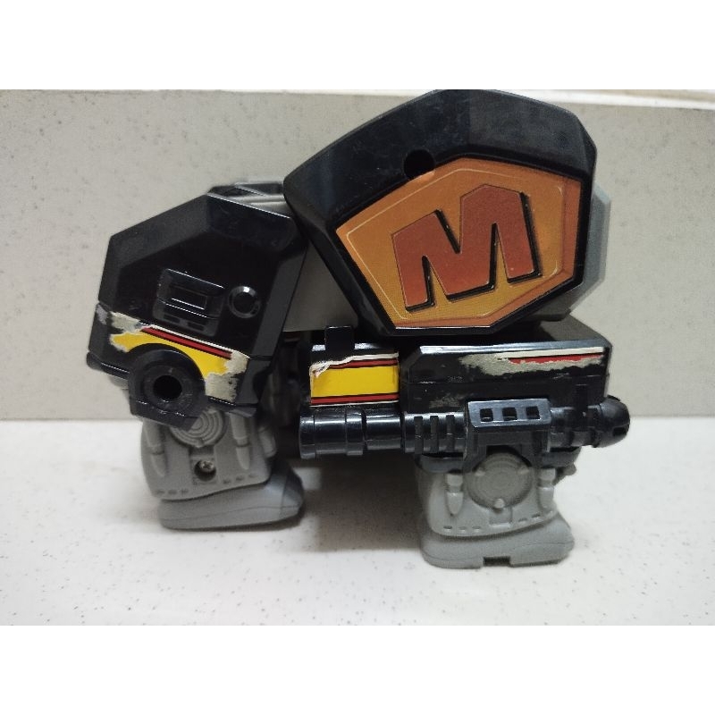 Vintage 1991 Bandai Power Rangers Megazord DX Elephant Mastodon Black ...