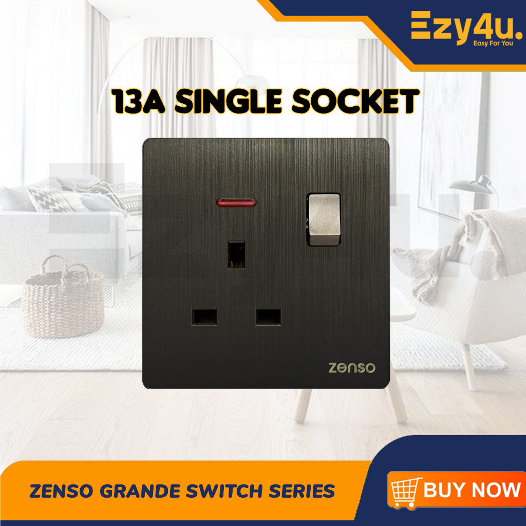 SIRIM Zenso Grande Socket and Wall Switch Slim Modern Switches Design ...
