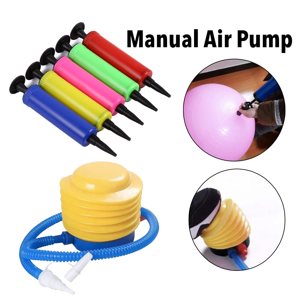 (Random Colour) Mini Plastic Hand Balloon Pump / Ballon Pump / Air ...