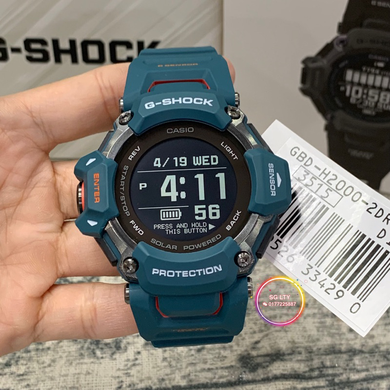 ASIA SET 100% ORIGINAL CASIO G-SHOCK G SQUAD GBD-H2000 SERIES GBD-H2000 ...