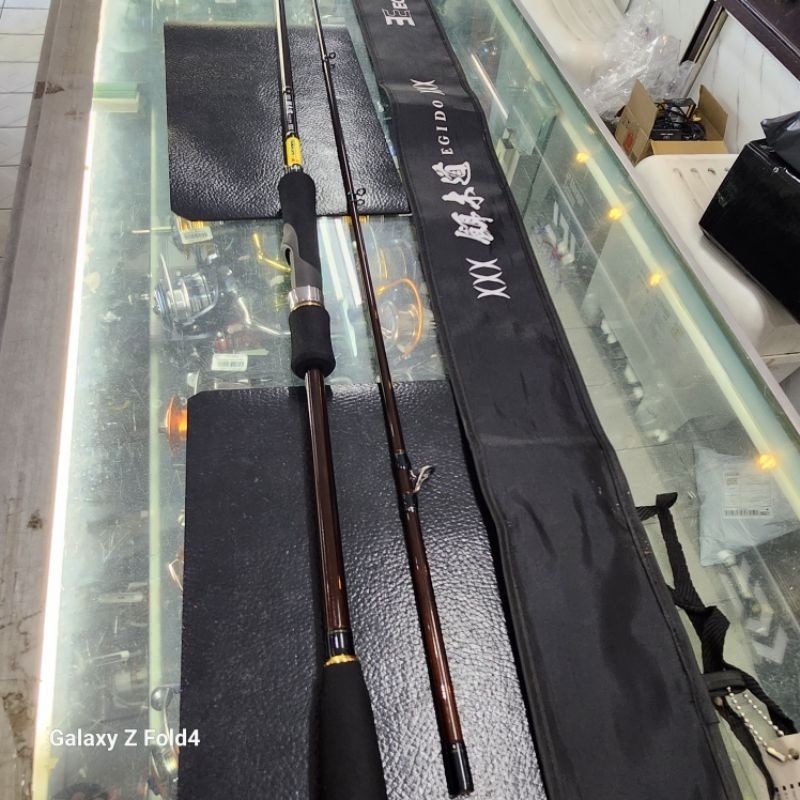 YAMASHITA A EGIDO 8'6FEET EGI ROD USED ( PAKAI 3 KALI TIP TOP) | Shopee ...