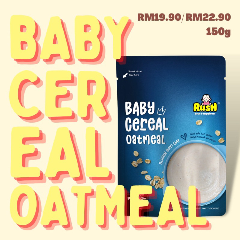 RUSH BABYFOOD /BABYFOODRUSH/BROWN RICE PORRIGE / CHICKEN POWDER/MAKANAN ...