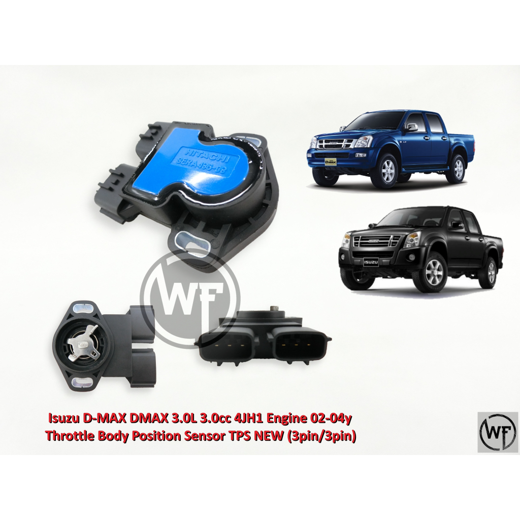 Isuzu D-MAX DMAX 3.0L 3.0cc 4JH1 Engine 02-04y Throttle Body Position ...