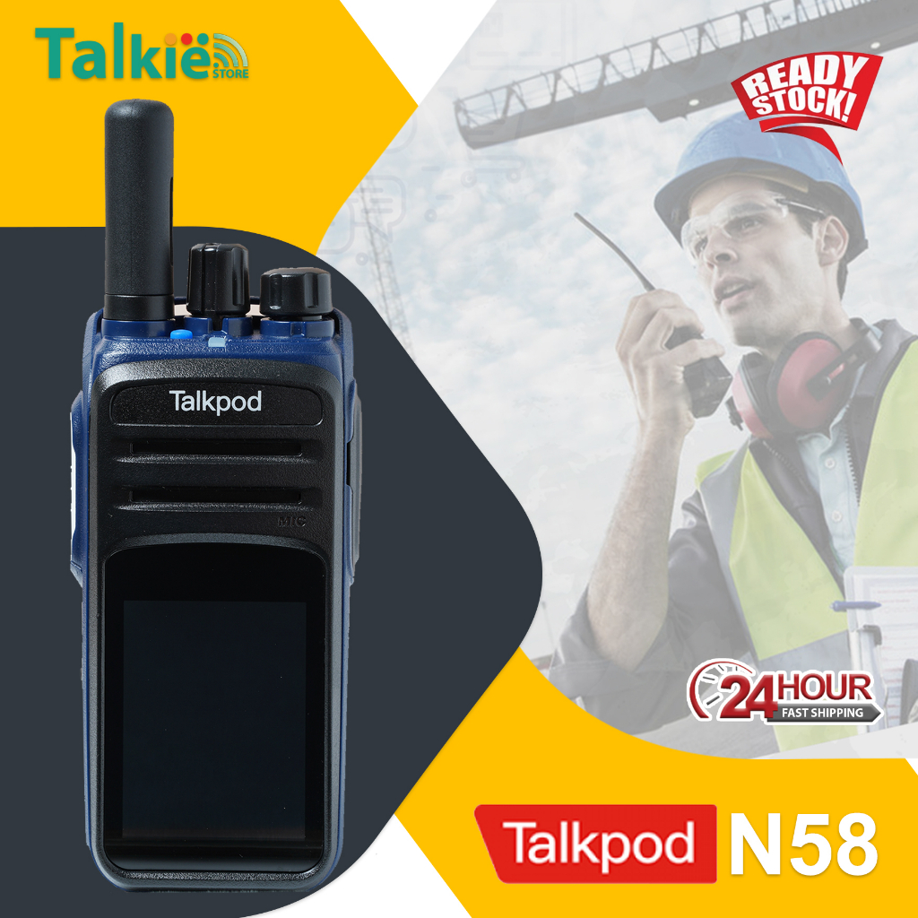 Talkpod N58 (3200mAh)Zello POC Walkie Talkie | Shopee Malaysia