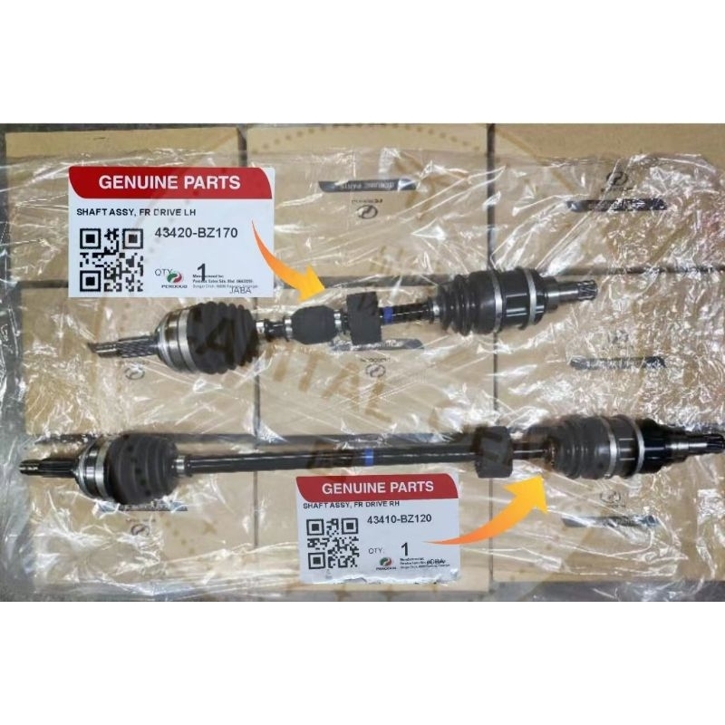 ORIGINAL PERODUA BEZZA 1.3 DRIVE SHAFT LEFT & RIGHT | Shopee Malaysia