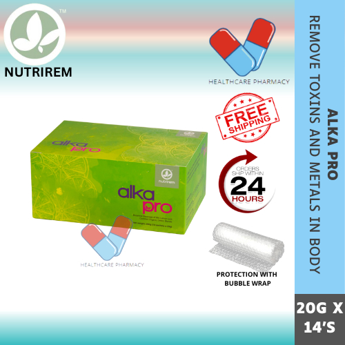 NUTRIREM ALKA PRO 20G X 14SACHETS | Shopee Malaysia