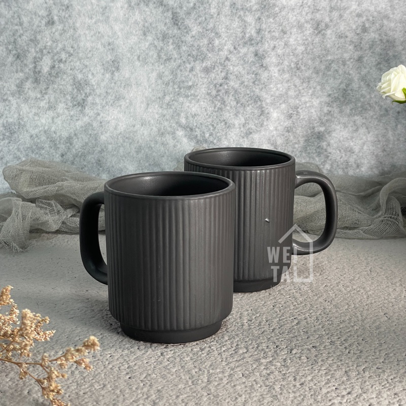 2pcs Mug Ins Style Nordic Style Mug Office Mug Ceramic Matte Color Cup ...