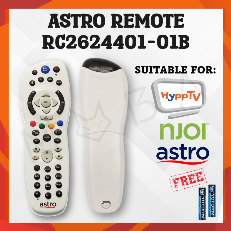 ASTRO Beyond 9 in 1 Universal Remote Control Replacement RC2624401-01B ...