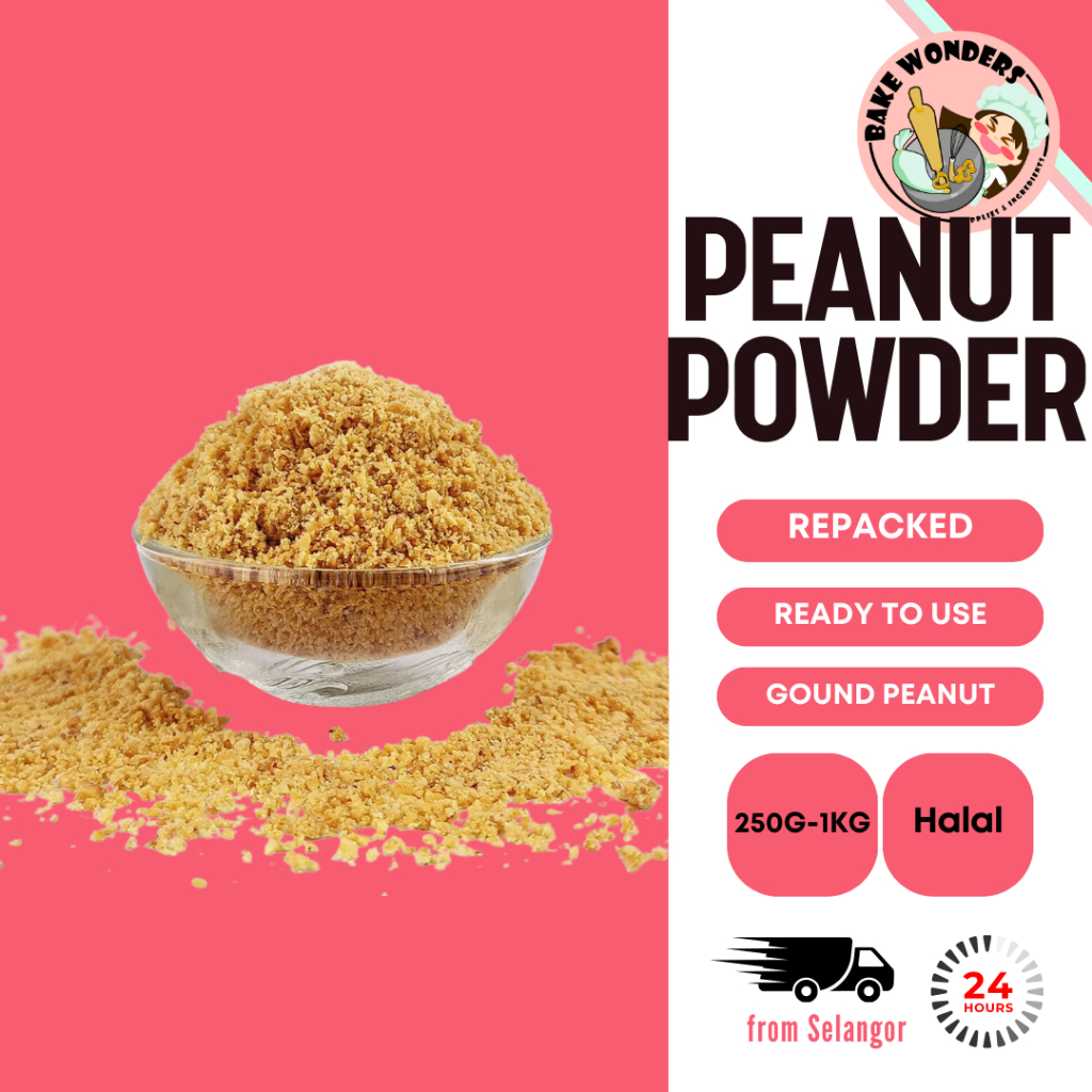 Peanut Ground/Peanut Powder/Groundnut Powder/Serbuk Kacang Tanah ...