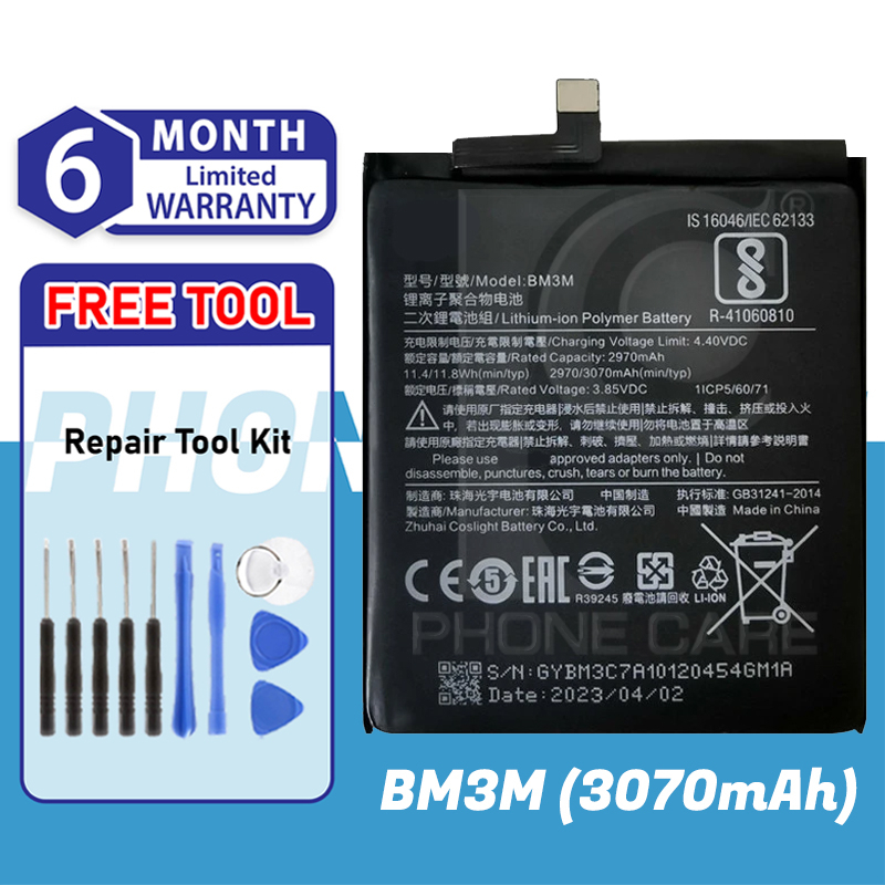 Battery Bateri BM3M For MI 9 Se (3070 mAh) | Shopee Malaysia