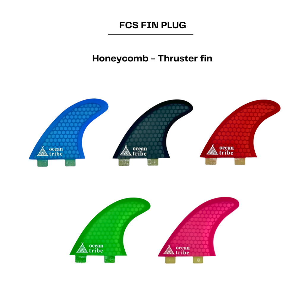 FCS - Thruster Fins / Twin Fin Honeycomb - Ocean Tribe Premium ...