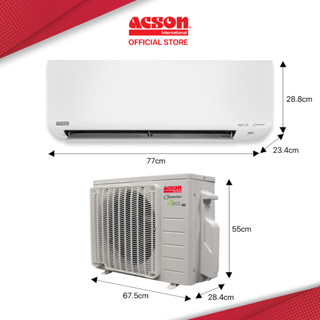 Acson REINO Inverter Air Conditioner 1.5HP R32 A3WMY15BNF FOC TNG RM40 Reload PIN | Shopee Malaysia