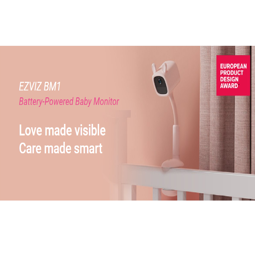 EZVIZ BM1 BATTERY POWERED BABY MONITOR | Shopee Malaysia
