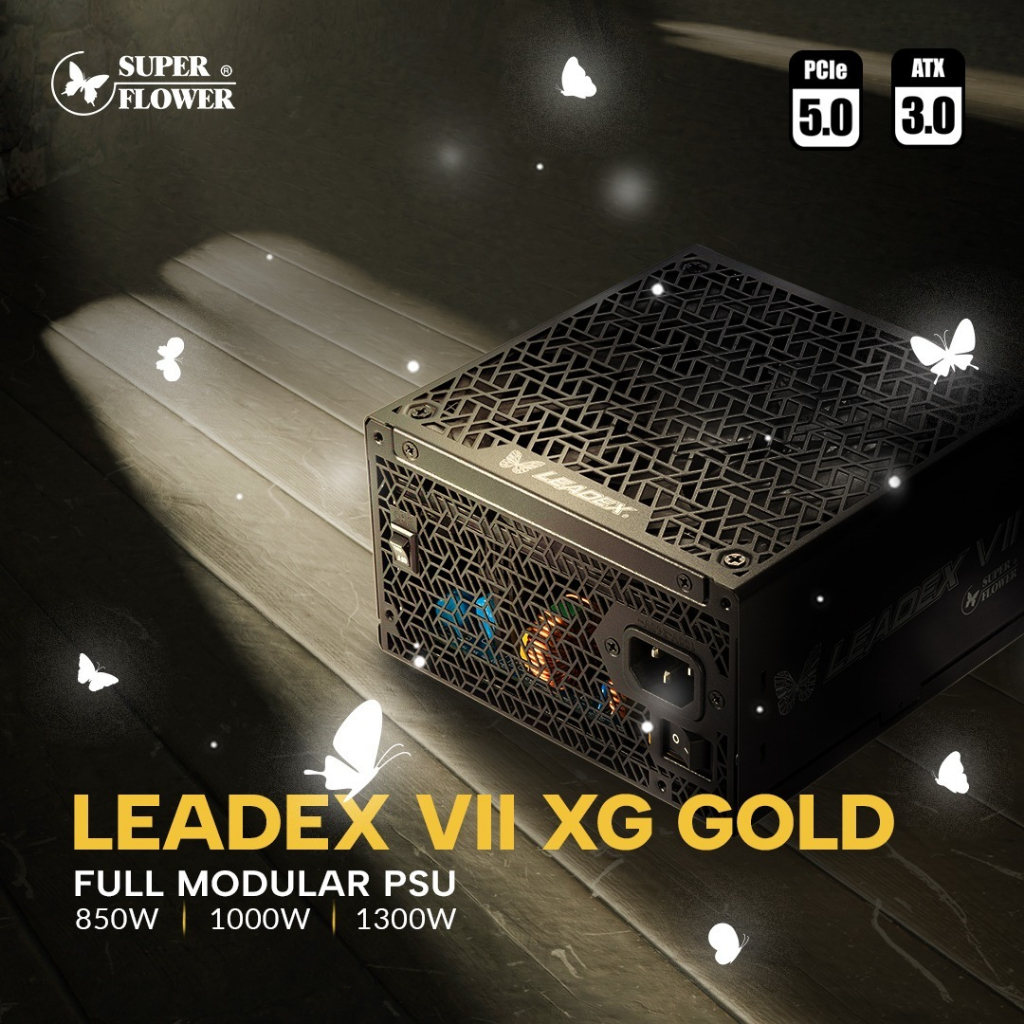 SUPER FLOWER Leadex VII XG ATX3.0 PCIe5.0 80 Plus Gold Full Modular Power Supply PSU 850W/1000W ...