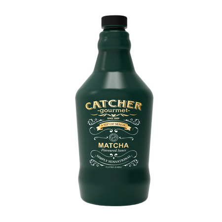 (Ready Stock)CATCHER Gourmet Chocolate Caramel Matcha Sauce 2L Halal ...
