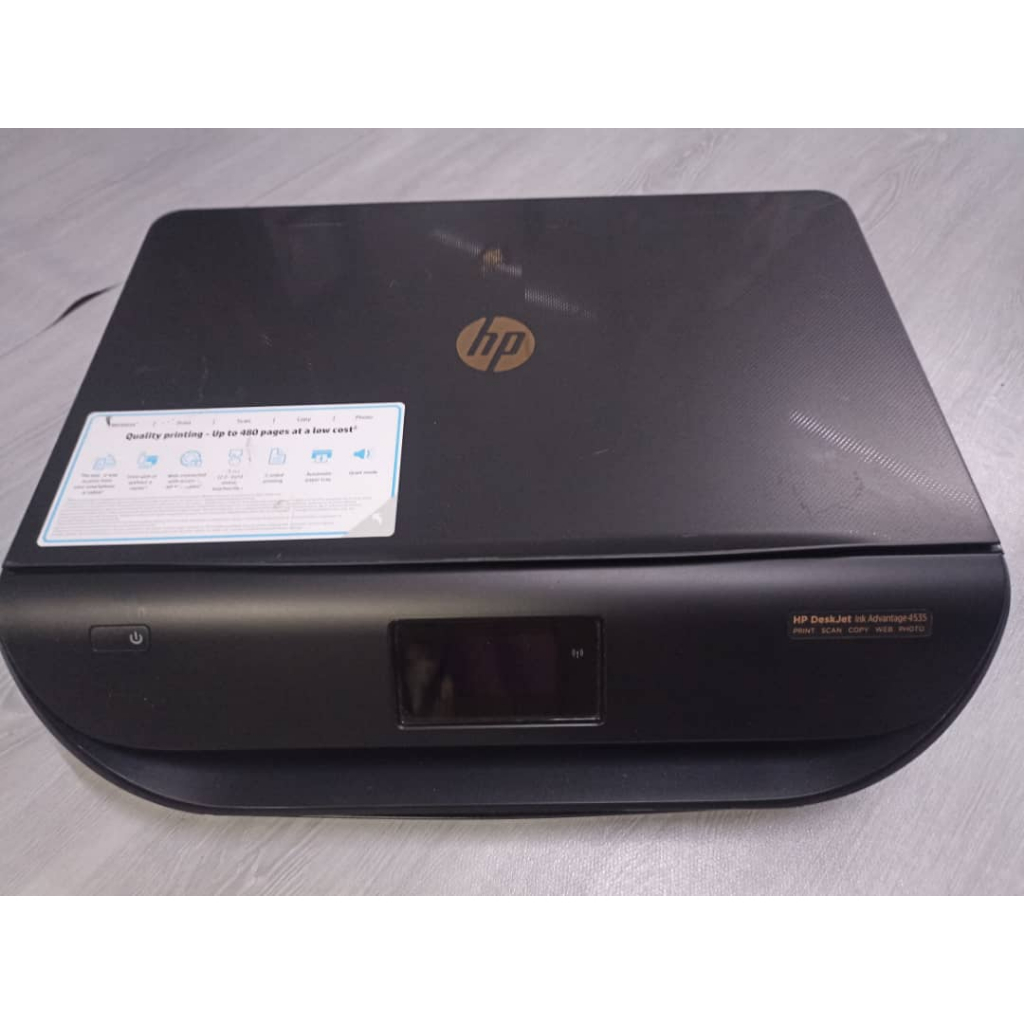 HP deskjet ink advantage 4535 wireless Wifi PRINTER ( second hand ...