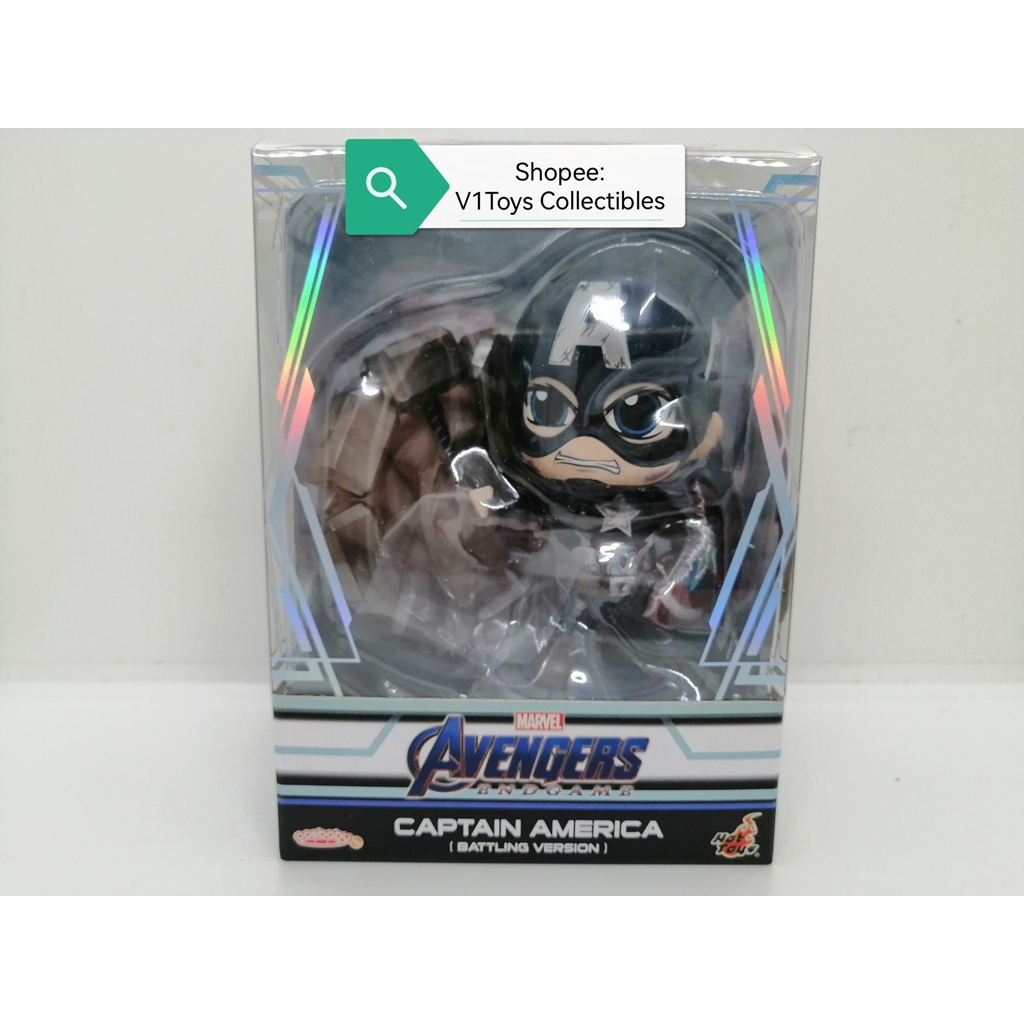 [ReadyStock現貨]Hot Toys Cosbaby COSB645 Avengers Endgame Captain America ...