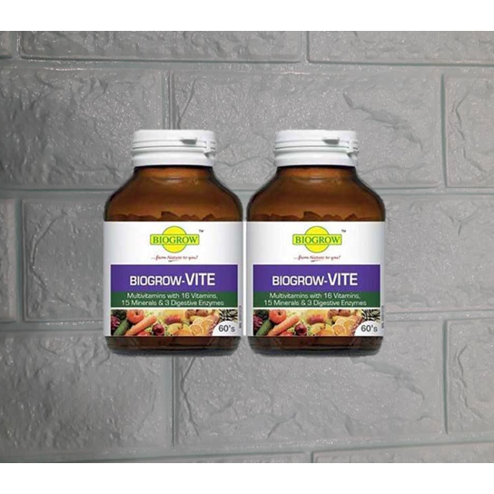 BIOGROW-VITE TABLET (60'S x 2) | Shopee Malaysia