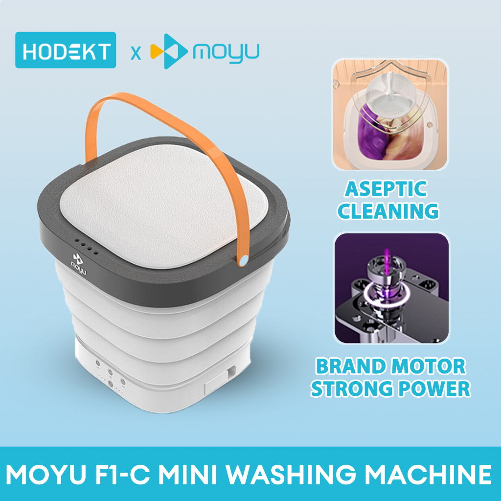 HODEKT-Moyu Mini Washing Machine mesin busuh Folding Washing Machine ...
