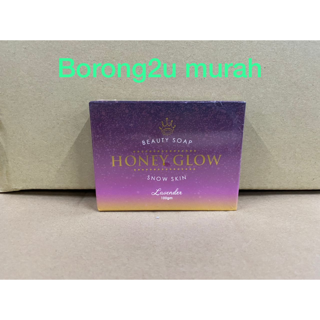 HONEY GLOW BEAUTY SOAP LAVENDER 100GM(ORIGINAL) | Shopee Malaysia