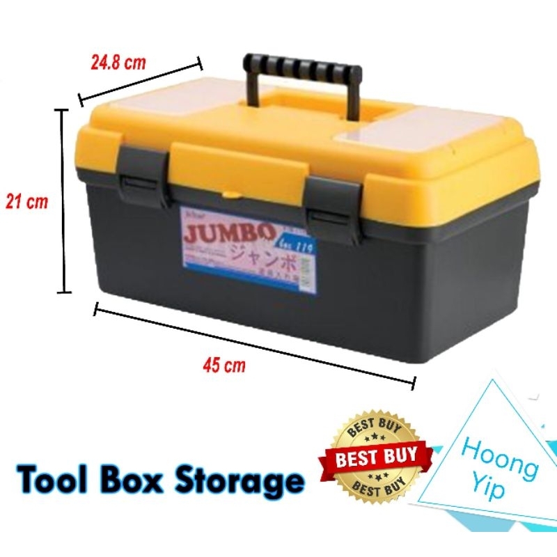 Jumbo Tool Box (Top Cover) - 1119 | Shopee Malaysia