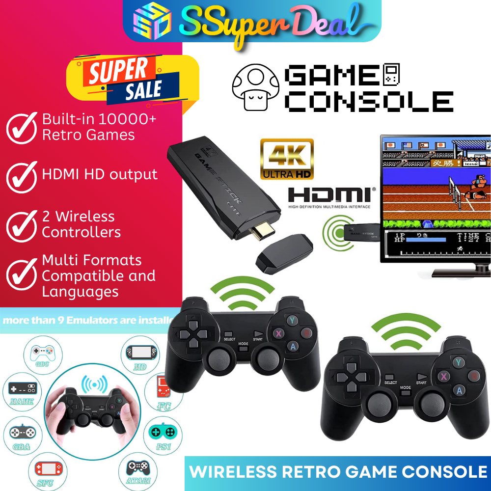 2.4G Wireless Controller GamePad Lite Game Stick Original 3D rocker ...