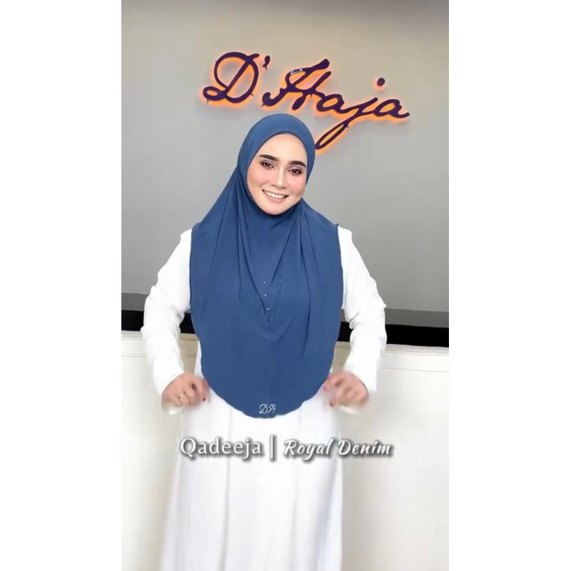 Qadeeja Royal Denim by Dhaja | Shopee Malaysia