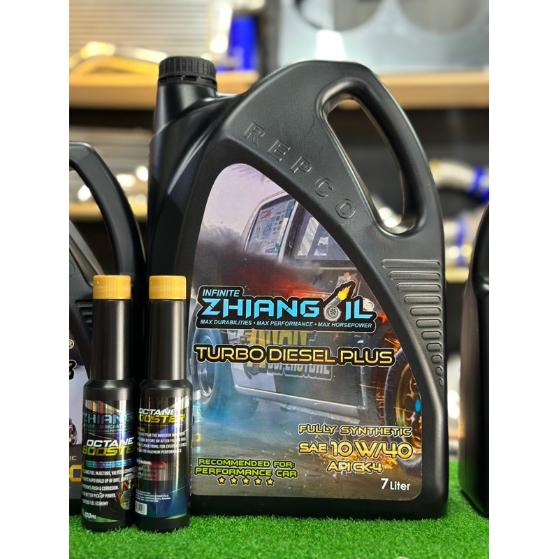 Infinite Zhiang Oil Lubricant 10W40 Fully Synthetic API-CK4, 7Liter ...