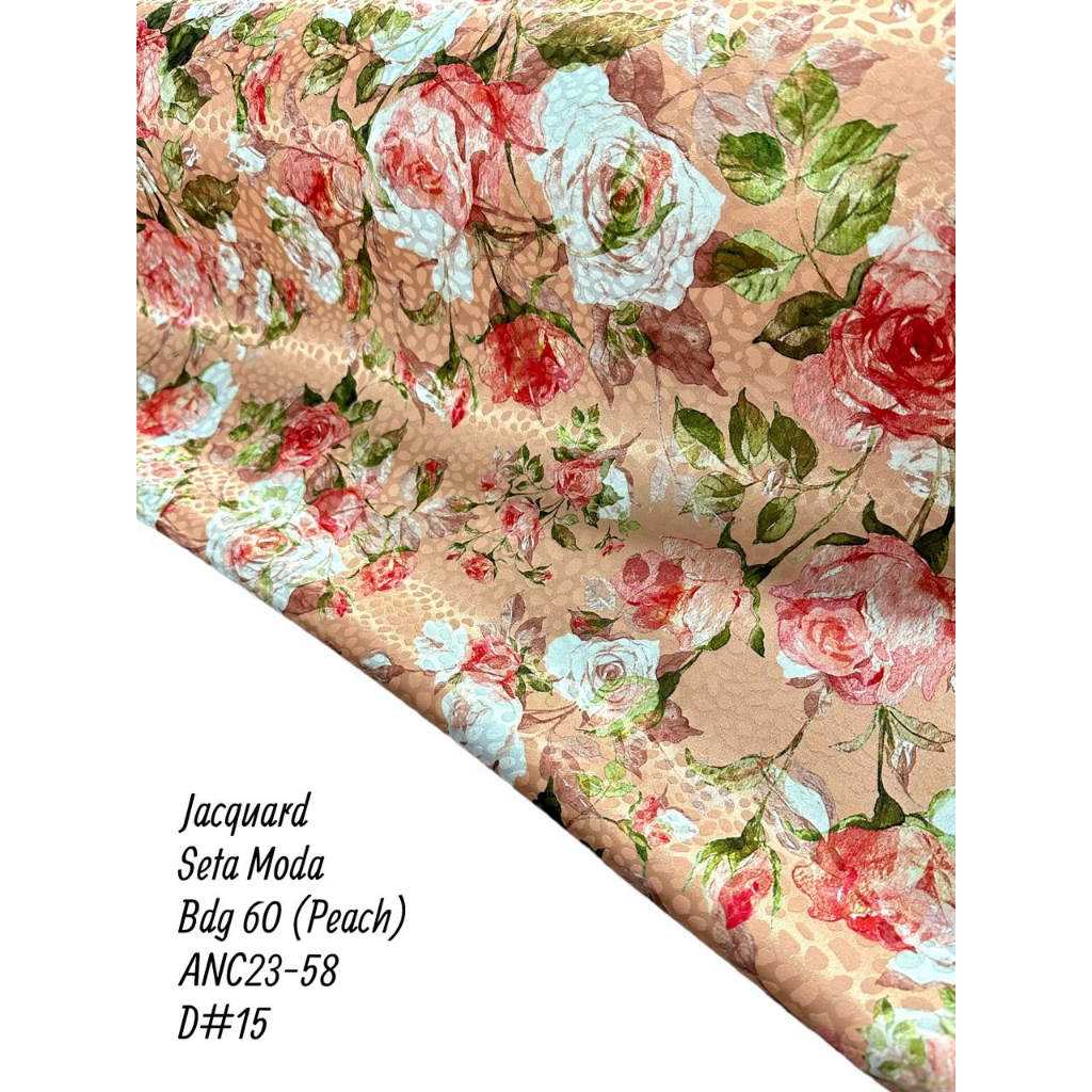Kain Pasang Jacquard Seta Moda Bidang 60 Kain Sutera Jacquard Silk ...
