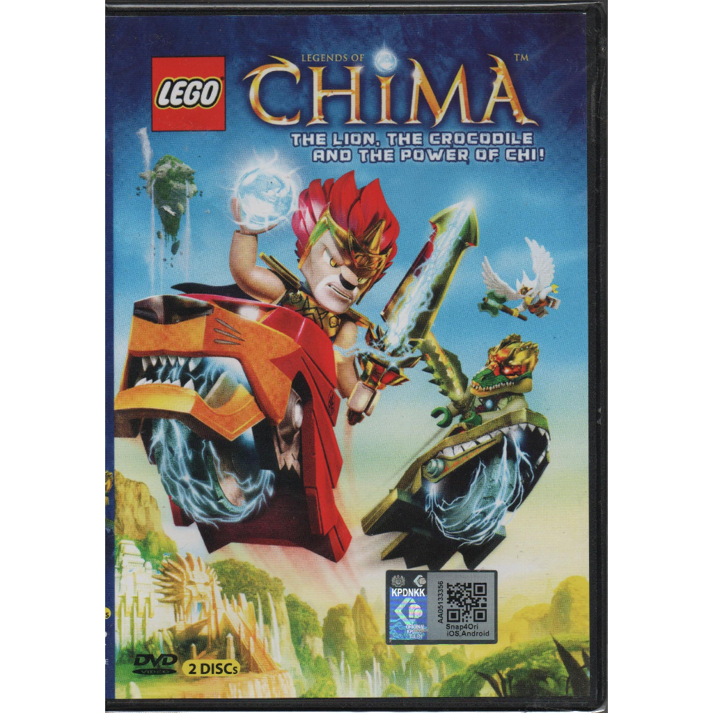 DVD Legends Of Chima - The Lion, The Crocodile And The Power Of Chi ...