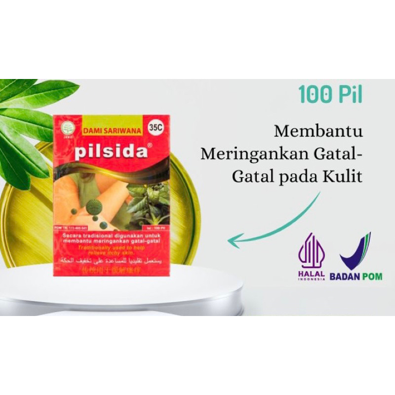 DAMI SARIWANA | Pil/sida Anti-gatal [ Isi 100 Pil ] | Shopee Malaysia