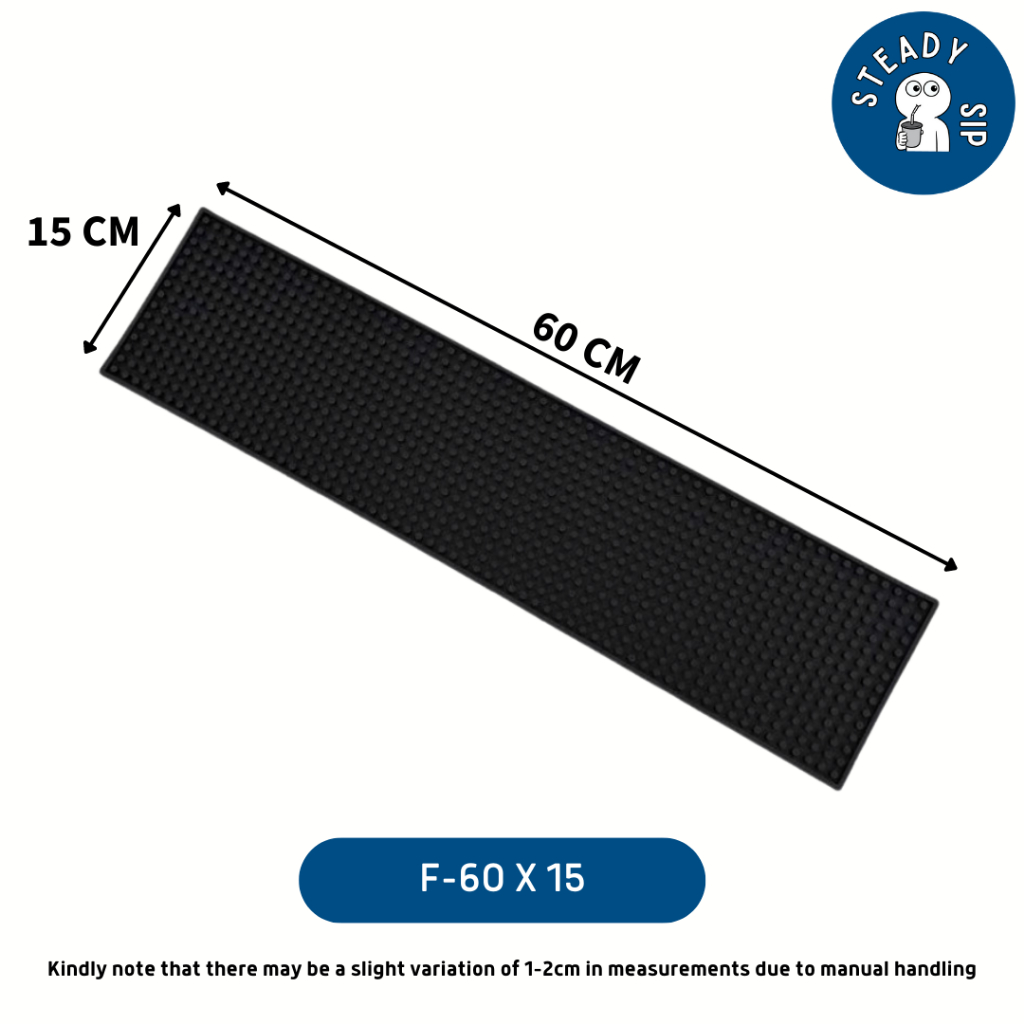 SteadySip Coffee Espresso Barista Drip Mat Rubber Drip Non-slip Bar Mat ...