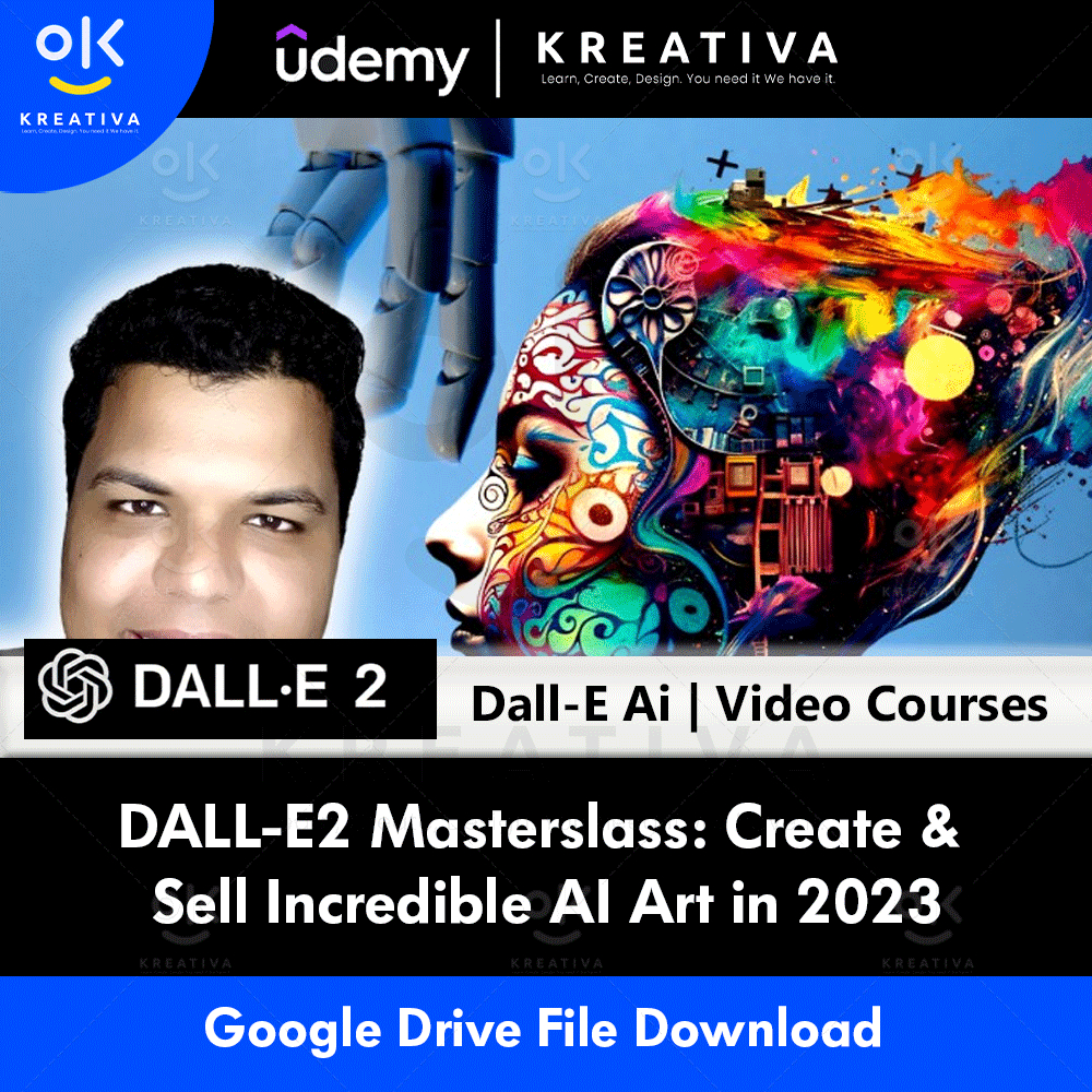 Video Course- The Power of DALL-E2 Crafting Incredible AI Art in 2023 | Learn Dall E, DallE ...