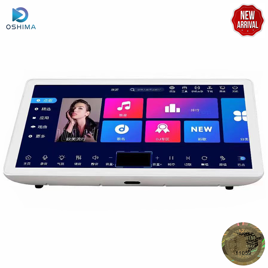 OSHIMA OSK-2000 19.5 Inch Karaoke System With 4TB 81,000 Song H.265 ...