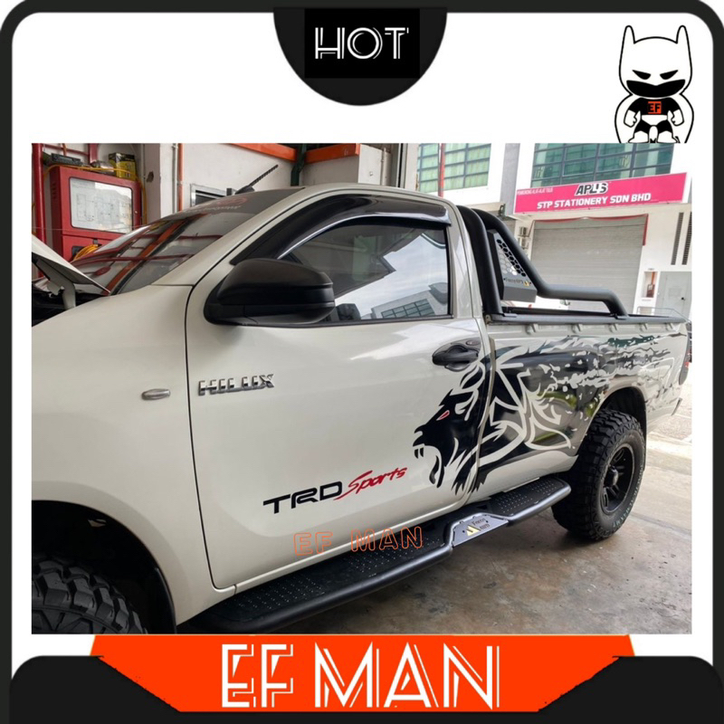 FORCE 4WD SIDE STEP 4x4 FOOT STEP HILUX VIGO REVO ROCCO RANGER T9 T8 T7 ...