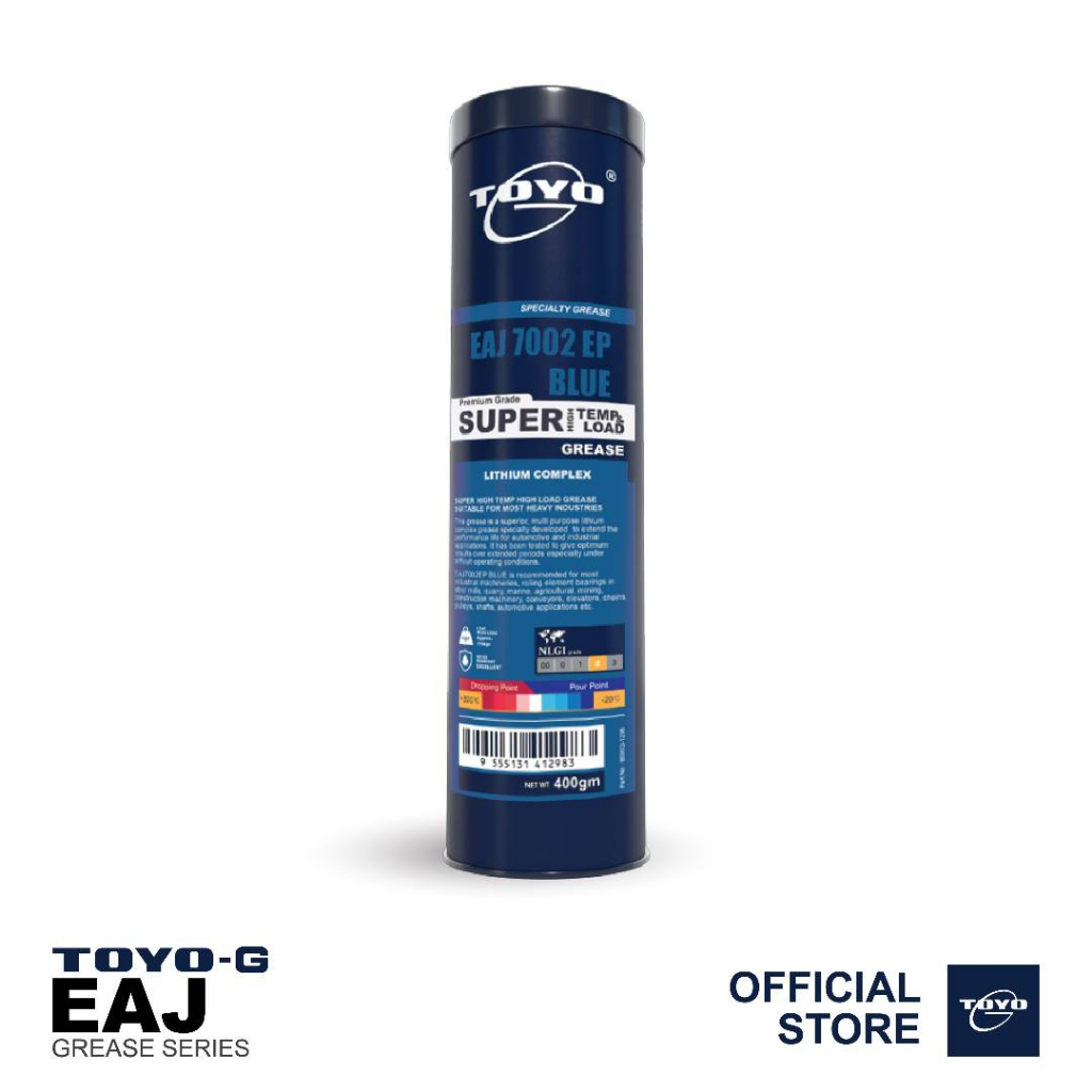 EAJ 7002 EP BLUE (High Temp Bearing Grease NLGI 2) - 400GM | Shopee ...